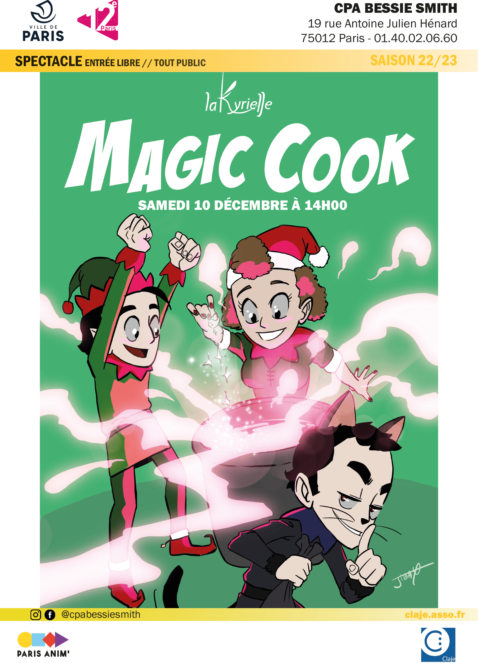 [Spectacle] Magic Cook – Claje