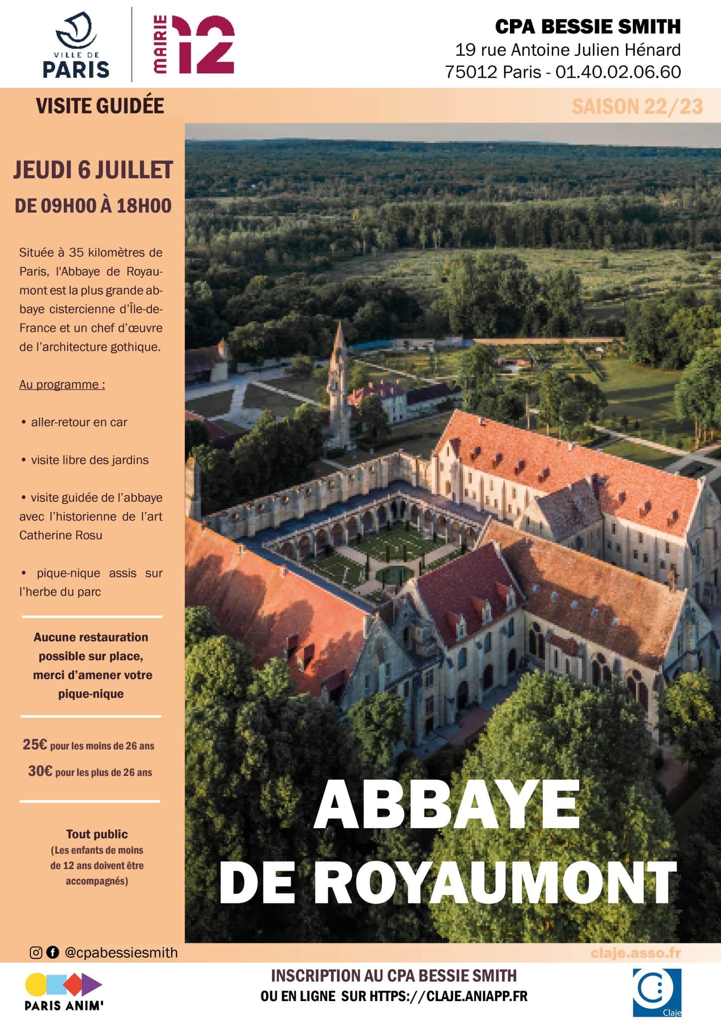 [Visite] Découvrez l’abbaye de Royaumont – Claje