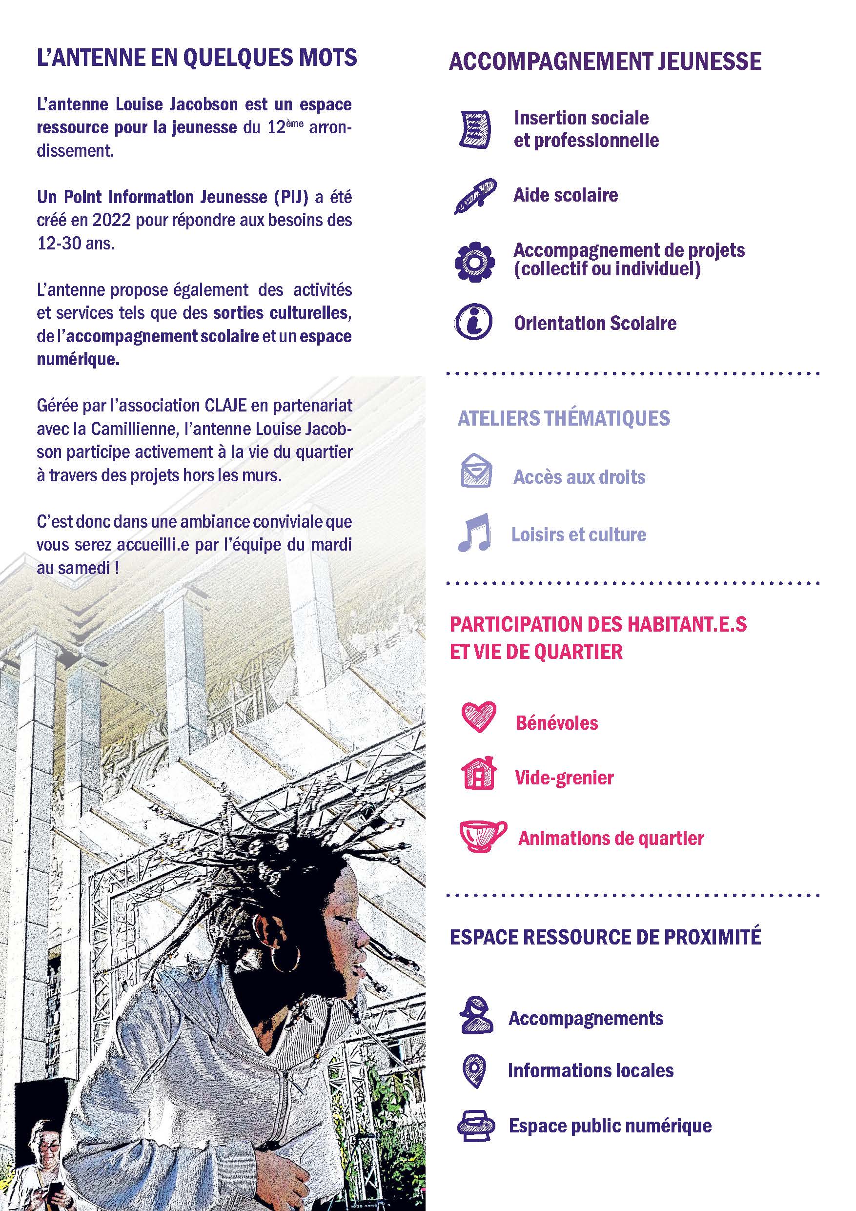 Antenne Louise Jacobson – Claje