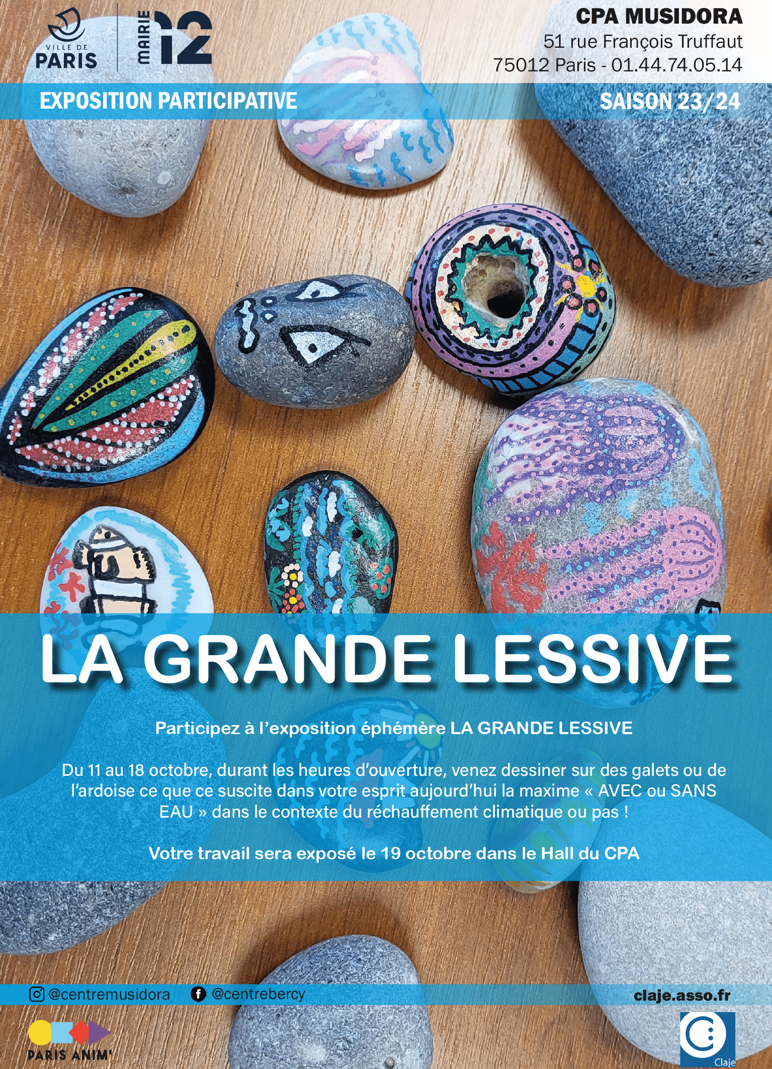[Exposition] La grande lessive – Claje
