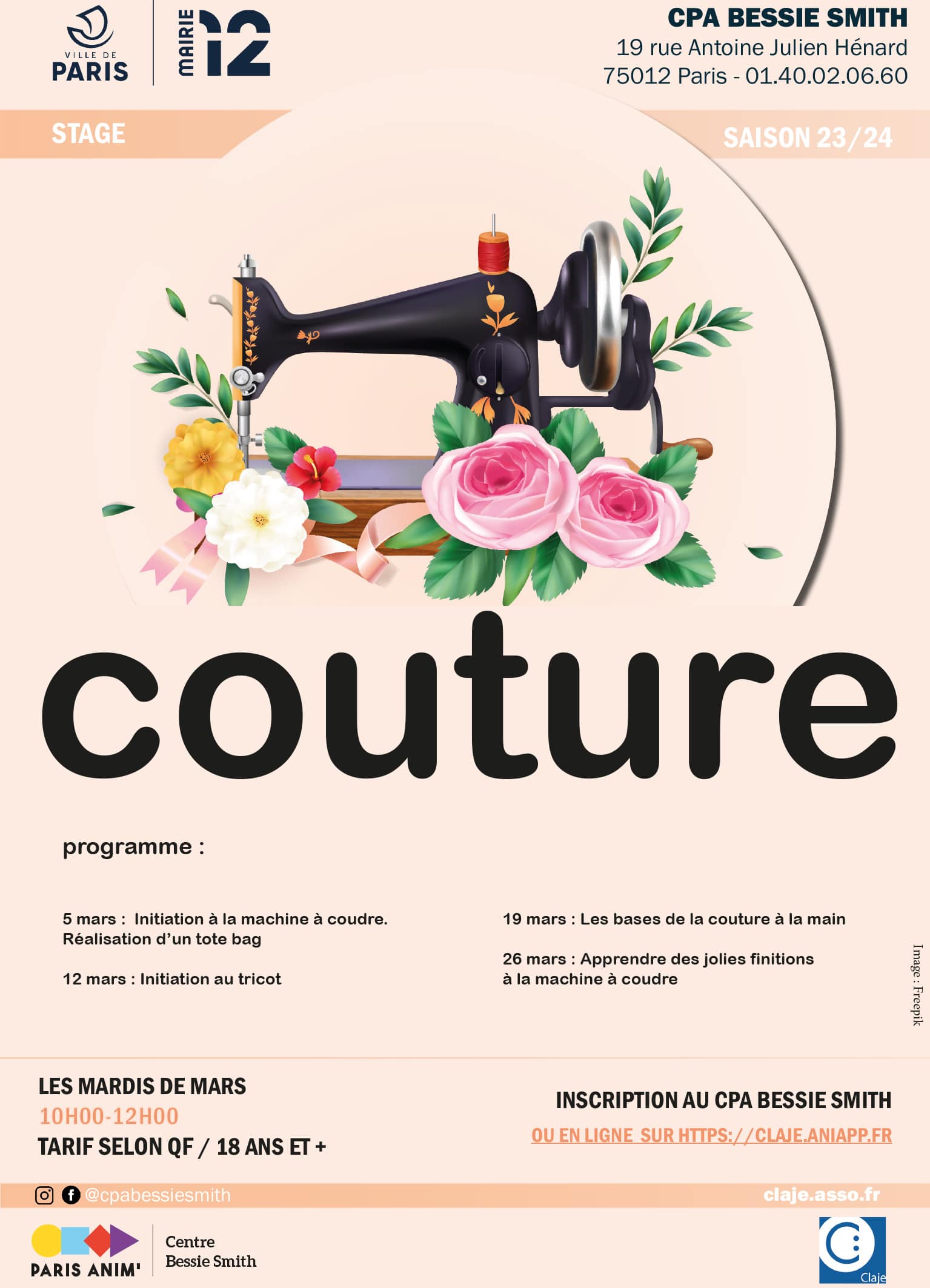 [Stage] Couture – Claje